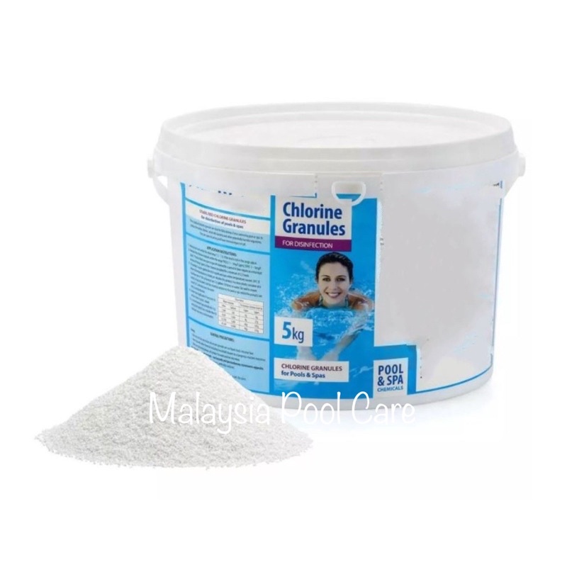 1 TUB 1KG Chlorine Powder for Swimming Pool HI-CHLON 70% Japan Origin ...